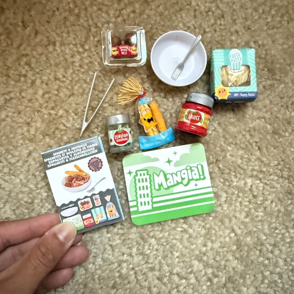 Mattel | Toys | Miniverse Spaghetti And Meatballs Rare And Htf | Poshmark